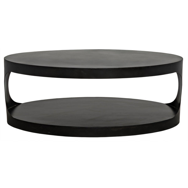 Noir Eclipse Oval Coffee Table | Perigold
